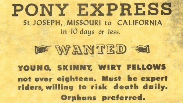 The Legend Of The Pony Express - The Wisdom Daily