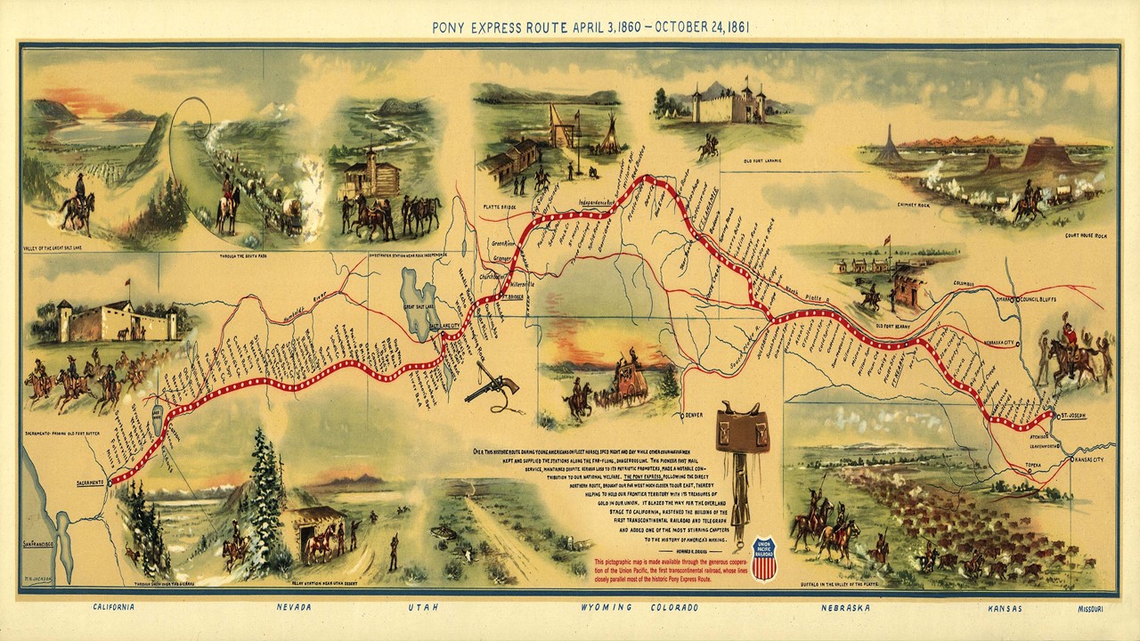 The Legend Of The Pony Express The Wisdom Daily